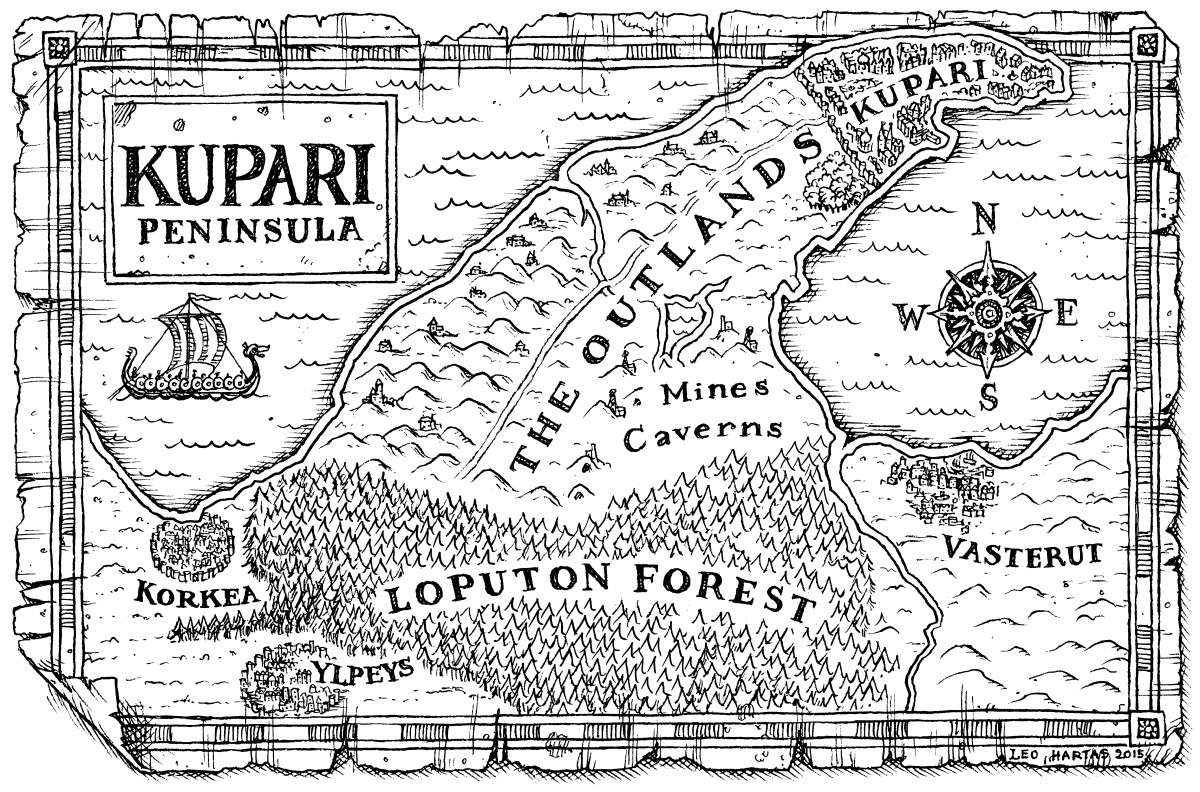 Illustrated Maps | Leo Hartas